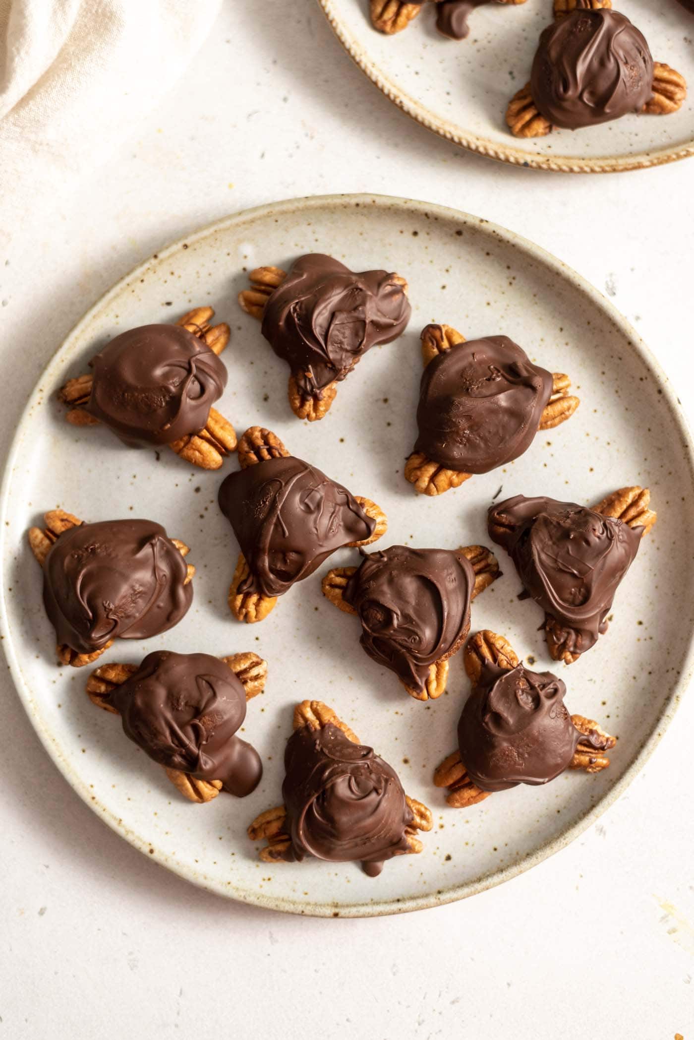 Homemade Vegan Turtles - Running on Real Food