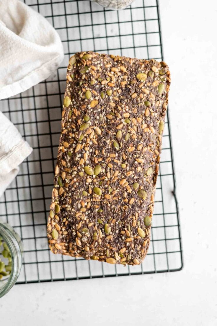 Vegan Seed Bread Recipe - Running on Real Food
