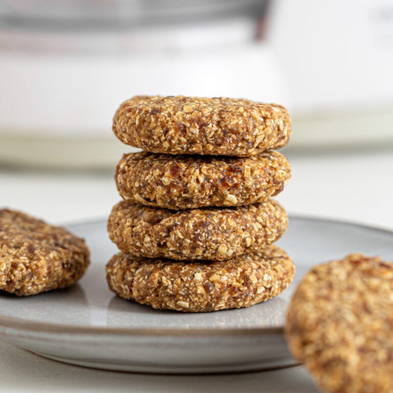 Vegan Tahini Date Cookies - Running on Real Food