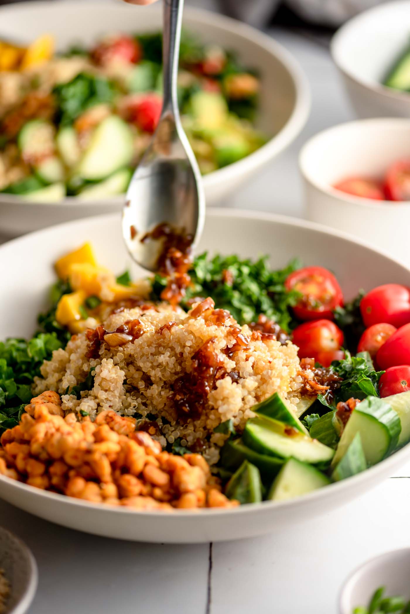 Vegan Grain Bowls - Running on Real Food