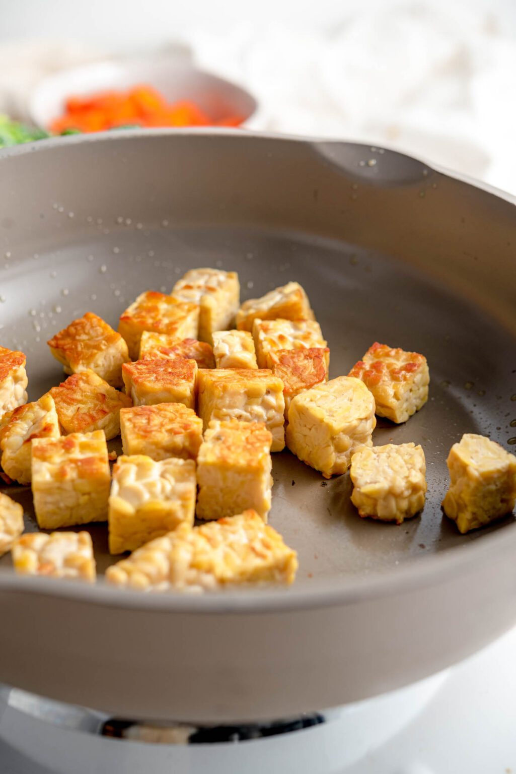 Easy Tempeh Stir Fry Recipe with Homemade Stir Fry Sauce and Veggies