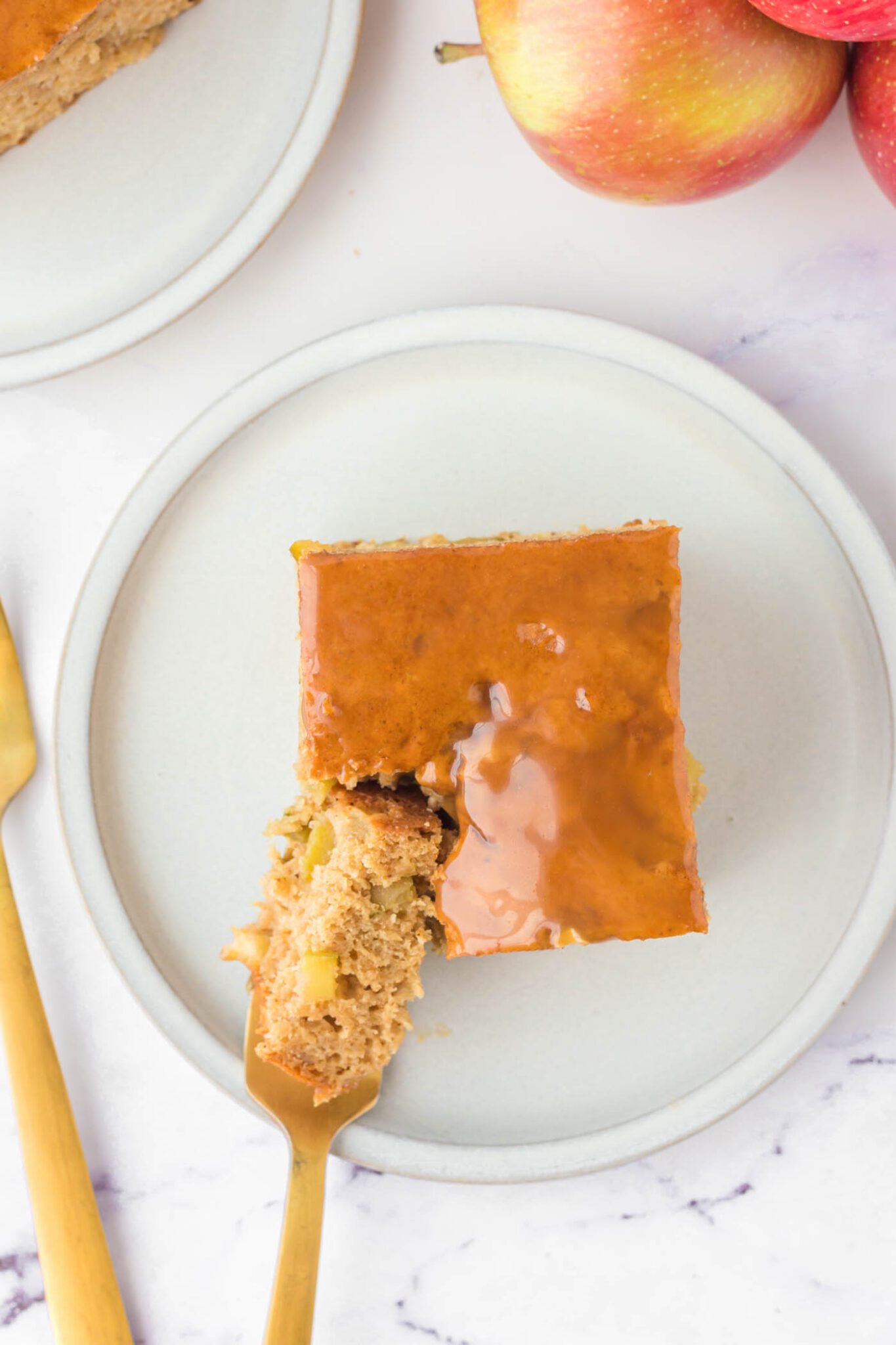 Easy Vegan Apple Cake Recipe (Oil-Free) - Running on Real Food