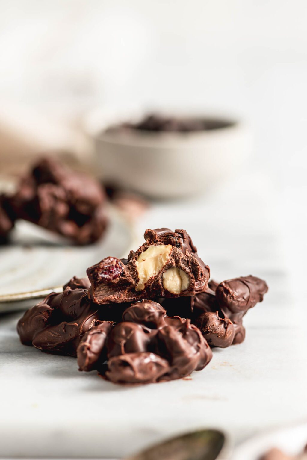 Chocolate Nut Clusters - Running on Real Food