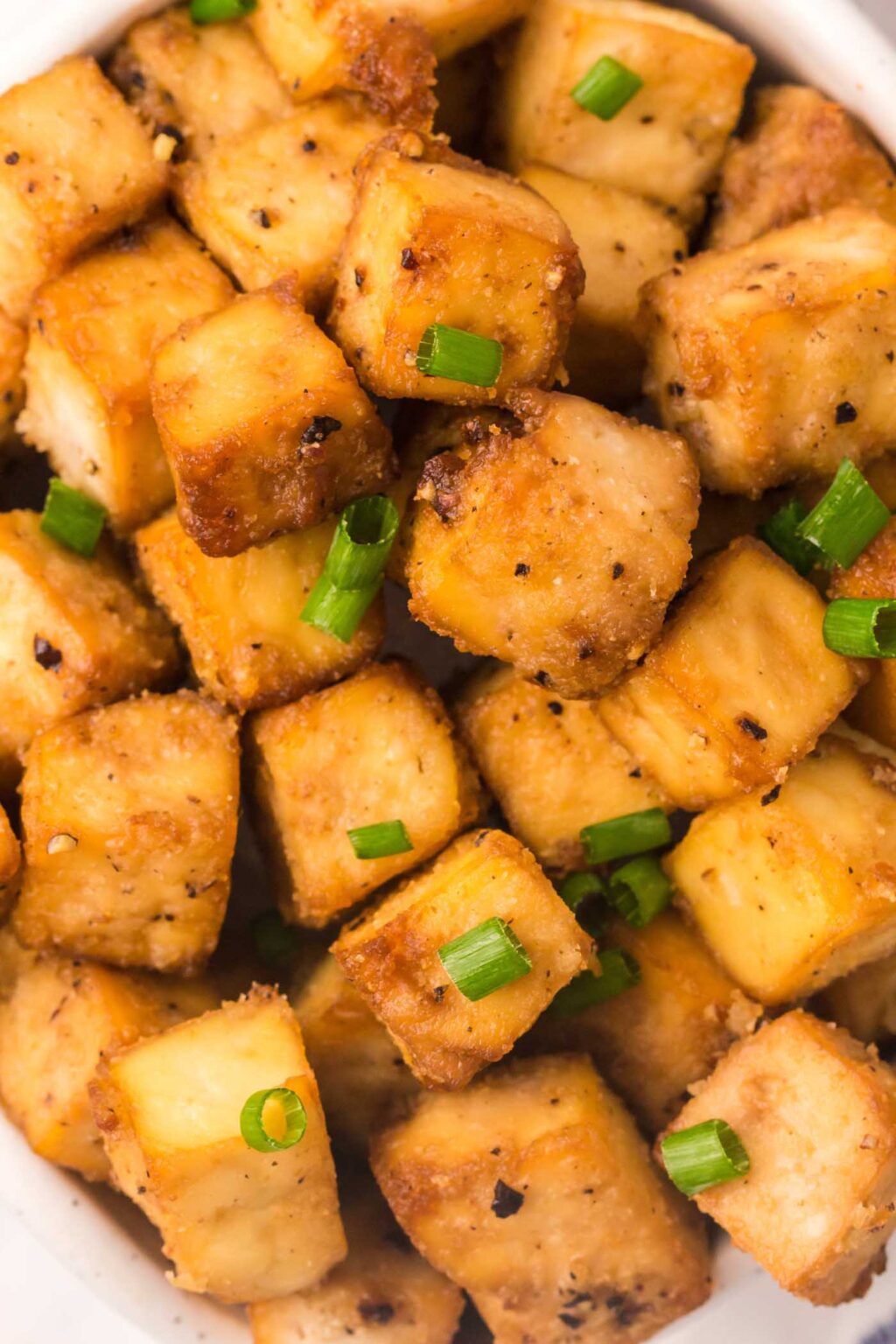 Crispy Oven Baked Tofu - Running on Real Food