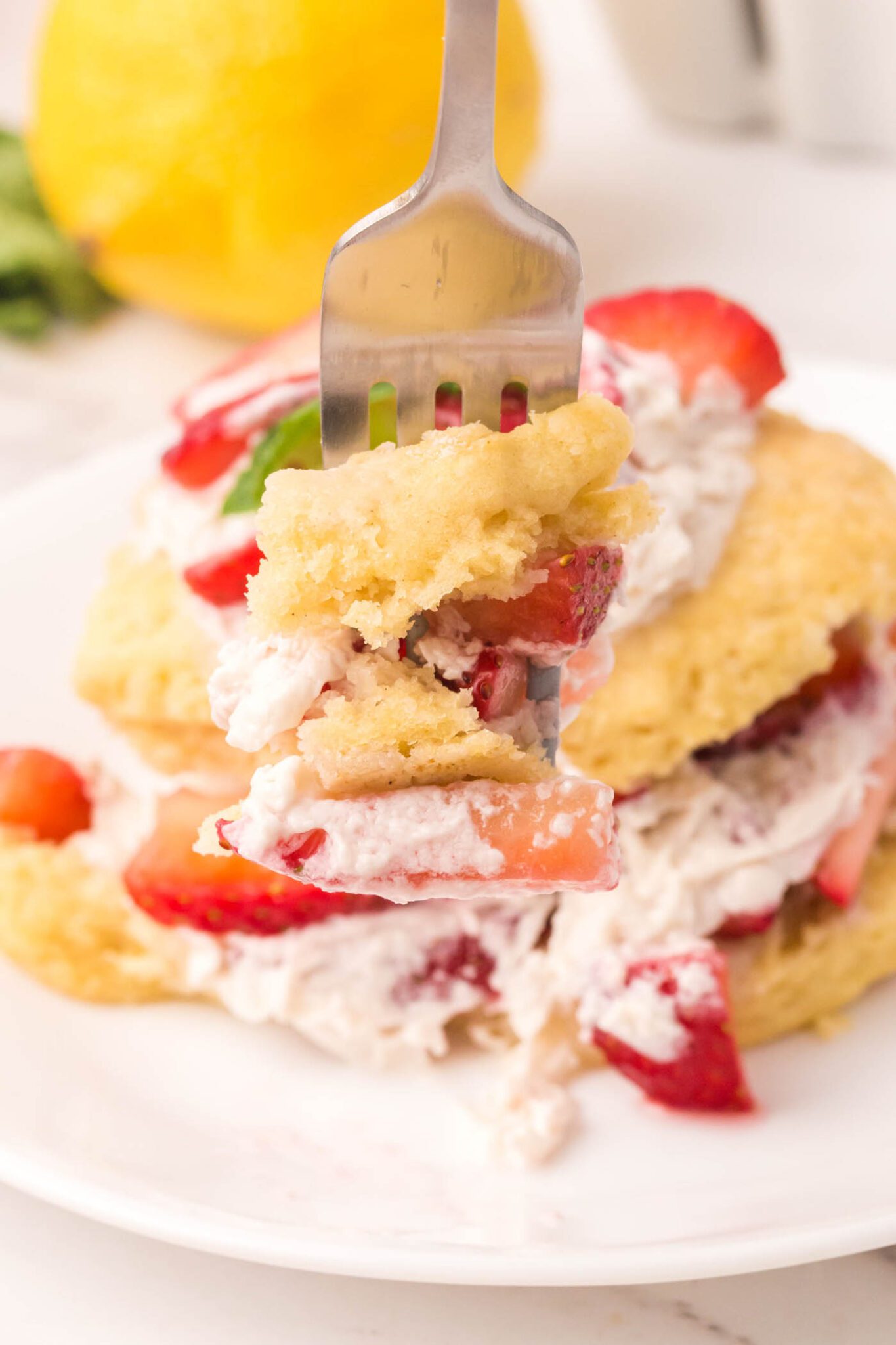 Easy Vegan Strawberry Shortcake - Running on Real Food