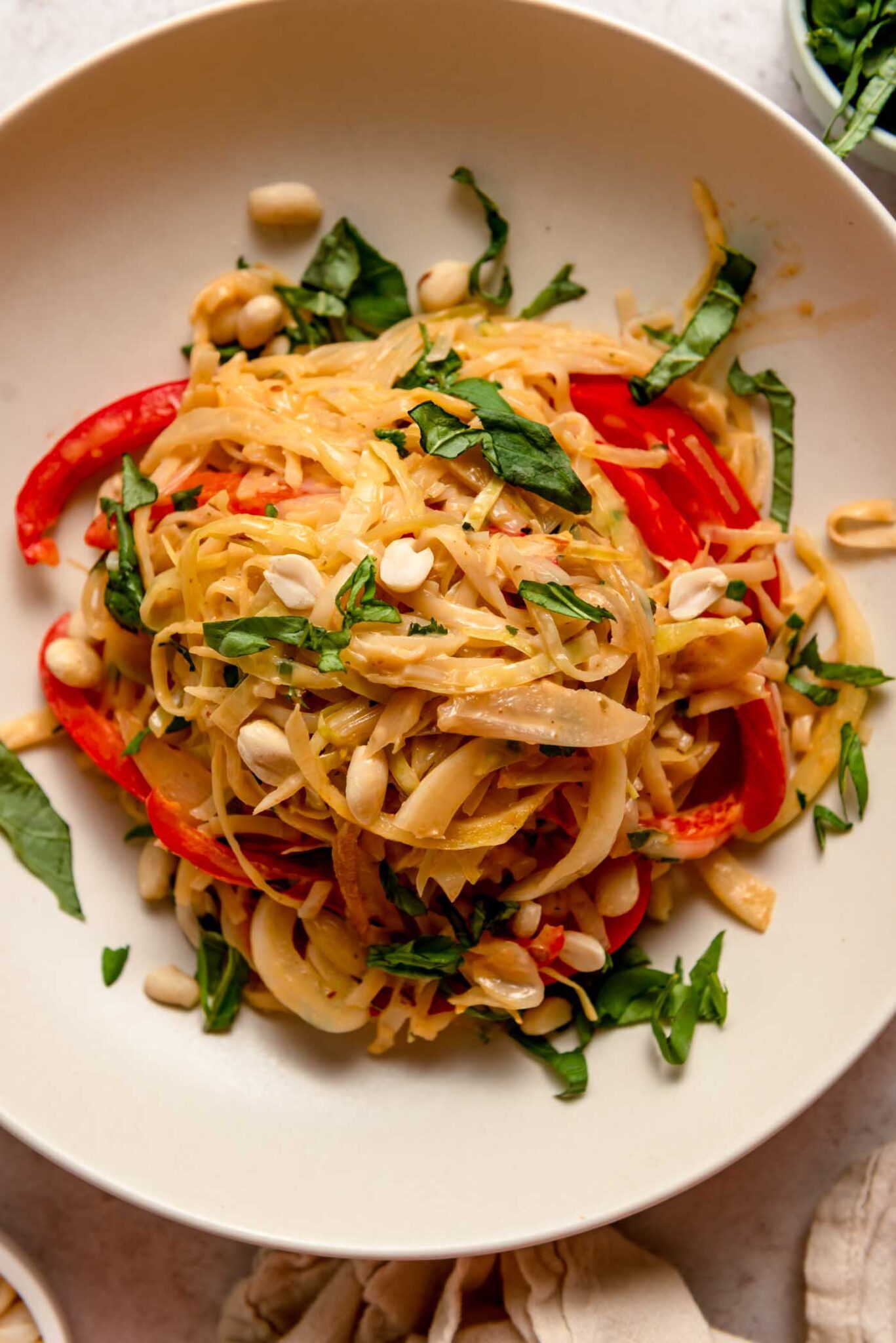 Thai Curry Noodles Recipe - Running on Real Food
