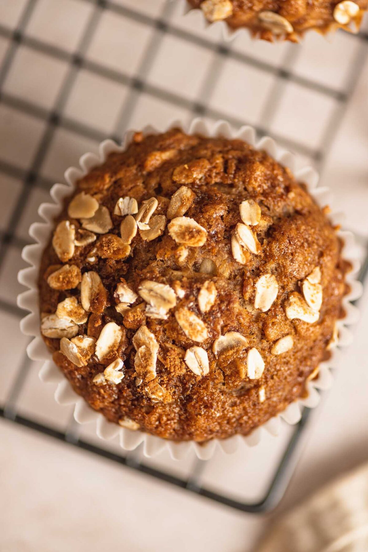 Vegan Oatmeal Muffins - Running on Real Food