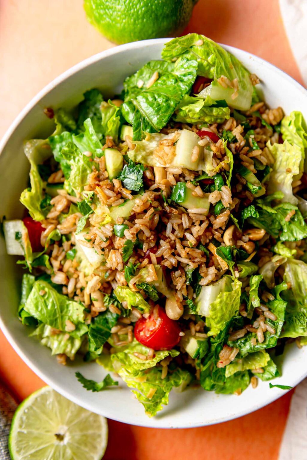 Crispy Rice Salad - Running on Real Food