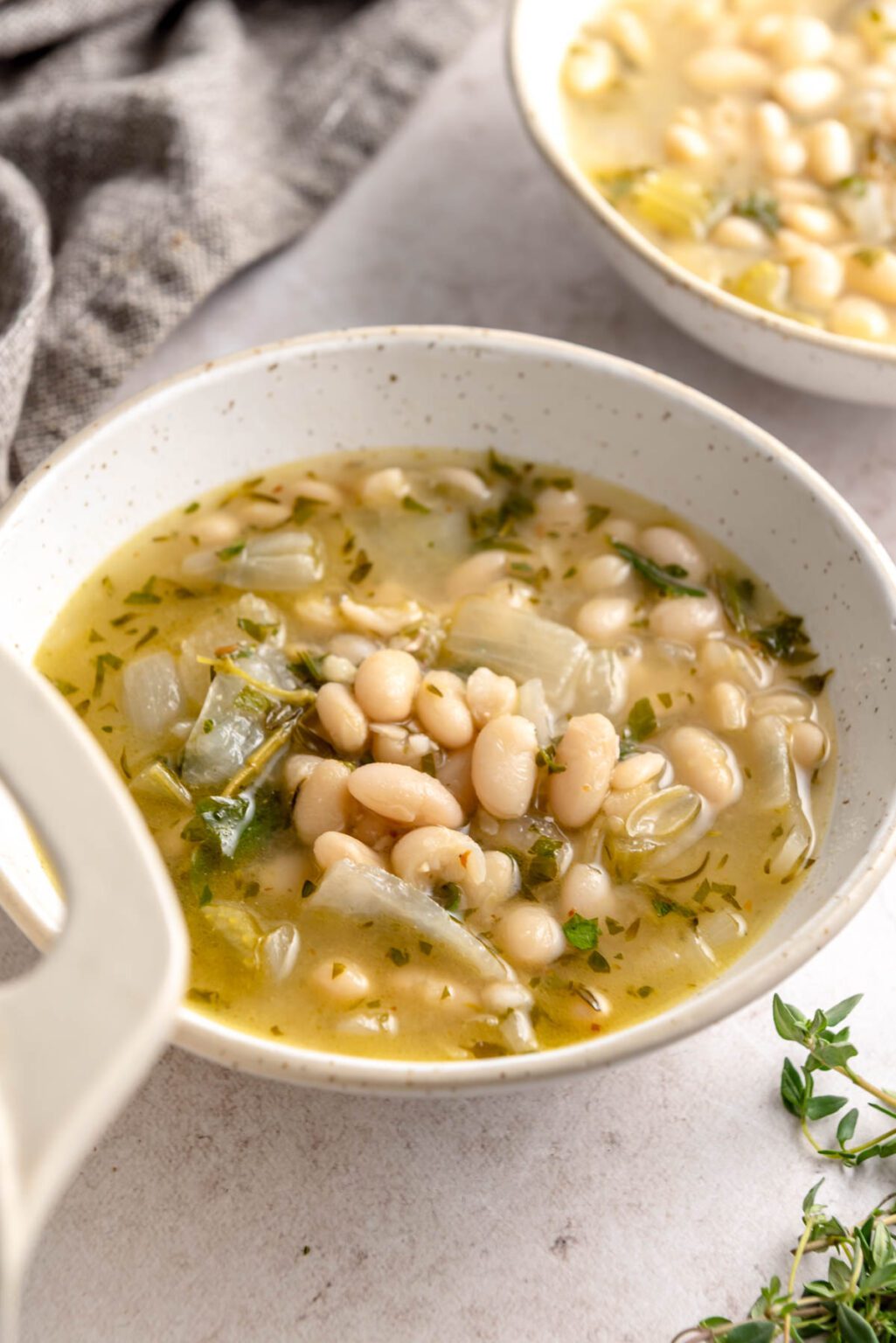 Brothy Beans - Running on Real Food